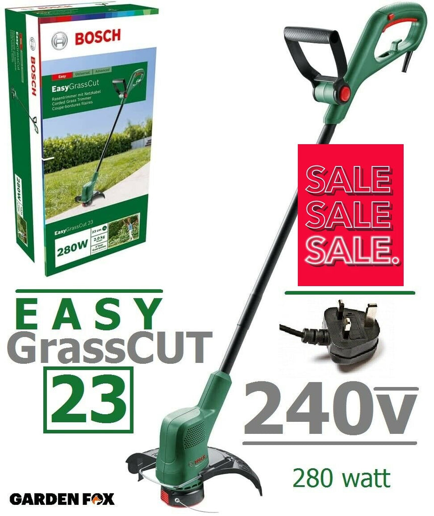 SALE best PRICE 36.97 BOSCH EasyGrassCUT 23 Electric STRIMMER 06008C1H71 4059952611464