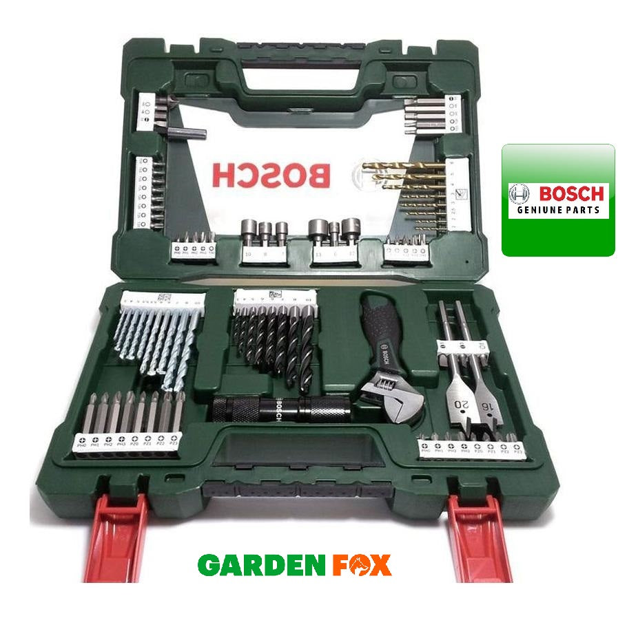 new 39.97 Bosch Drill Screwdriver 83 Bit Accessory Set 2607017193 3165140726948