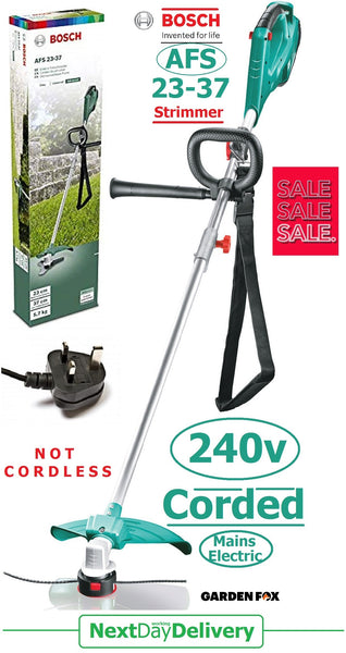 SALE best PRICE 124.97 BOSCH AFS 23 37 ELECTRIC Strimmer 06008A90 GardenFOX LTD