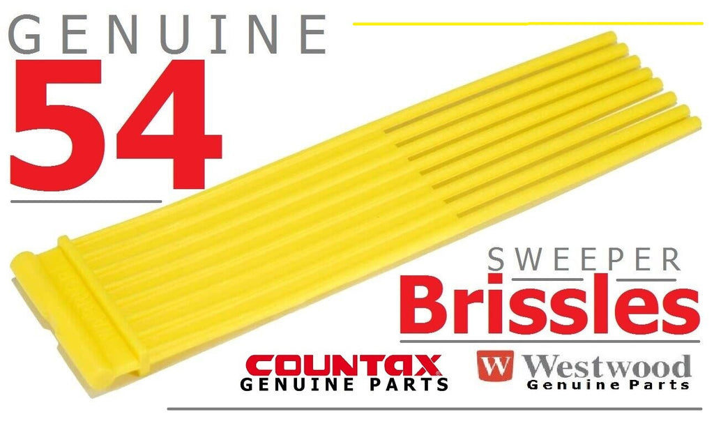 54 x Genuine COUNTAX WESTWOOD - Webbed Powered Sweeper BRISSLES - CXBr ...