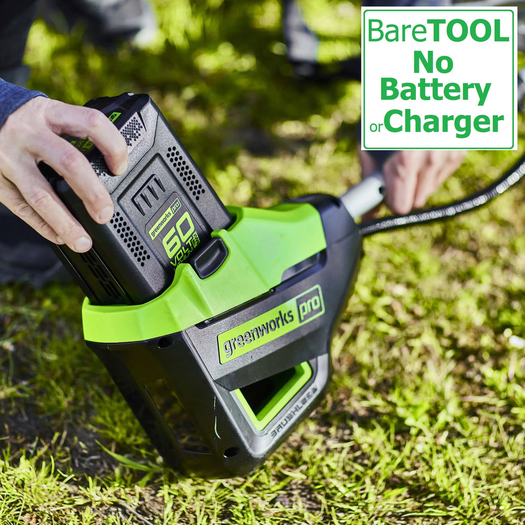 new £209.97 - GREENWORKS GD60BCB 60V Cordless STRIMMER ( TOOL ONLY ) 6 ...