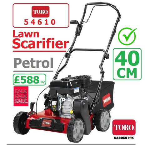 Petrol scarifier for sale store