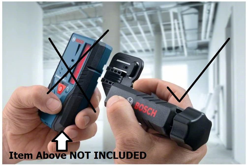 New £49.97 Bosch -MOUNTING CLAMP- for LR6 or LR7 Receiver - 1608M00C1L ...