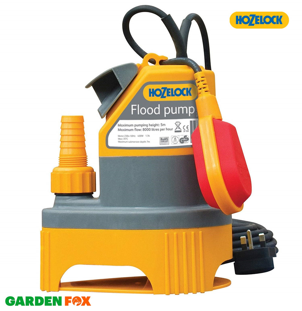 new £79.97 HOZELOCK - Flood PUMP - 7825 - 5010646048941 – GardenFOX LTD