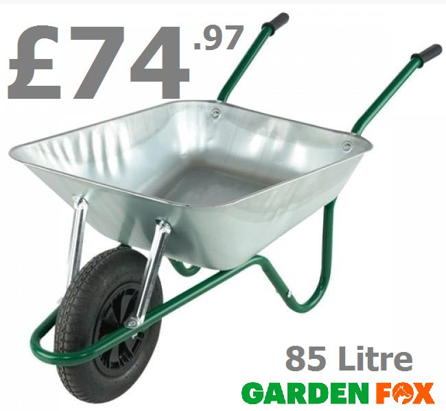 New 74 97 Walsall 85 Litre Builders Wheelbarrow Beasgvp 5036610000364